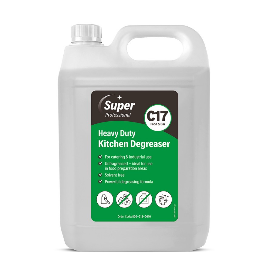 Spectrum Cleaning Solutions - Mirius C17 Heavy Duty Degreaser - 2 x 5L